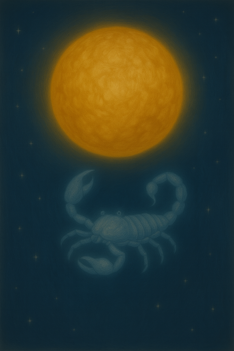 Sun In Scorpio